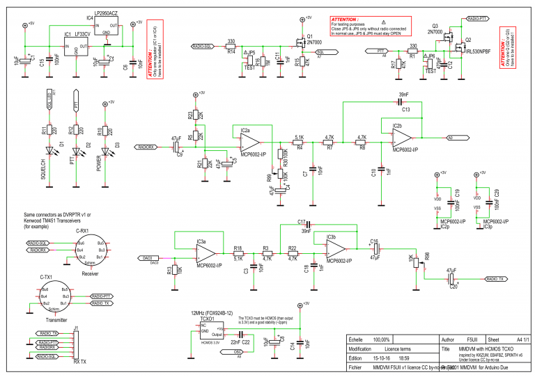 MMDVM board for Arduino Due - F5UII – French Hamradio Station