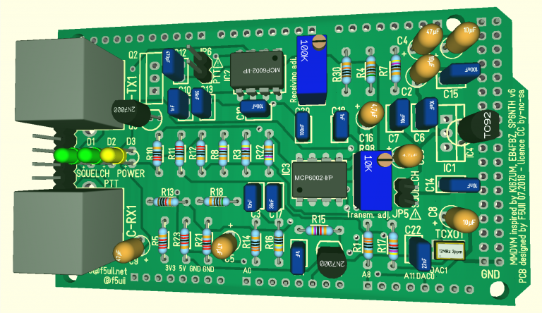 MMDVM board for Arduino Due - F5UII – French Hamradio Station