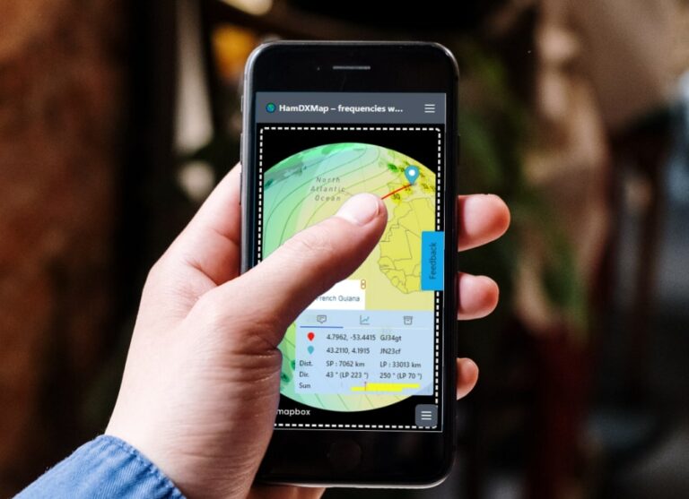 HamDXMap for the DXer, radio propagation serving